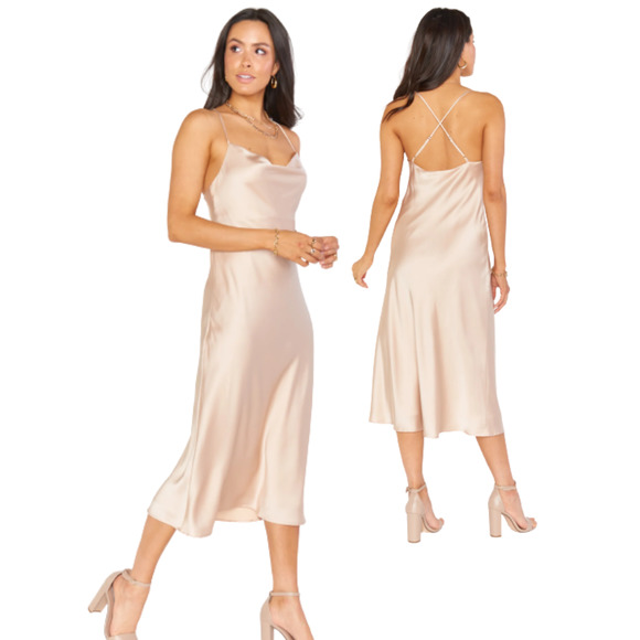 Show Me Your MuMu | Dresses | Show Me Your Mumu Verona Cowl Neck Midi ...